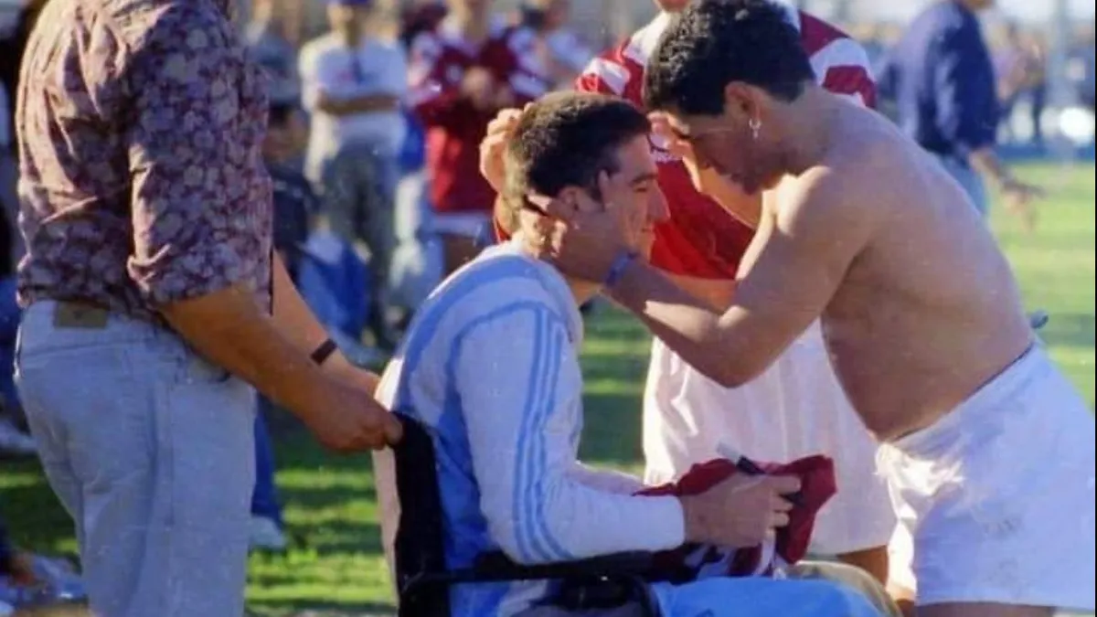 Fútbol y corazón: la emotiva anécdota de Diego Maradona con un arquero ...